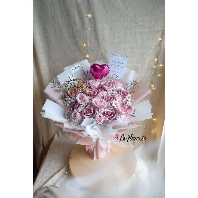 Jual Rangka Money Bouquet| Model Rose | Bunga Mawar | Buket Mawar ...