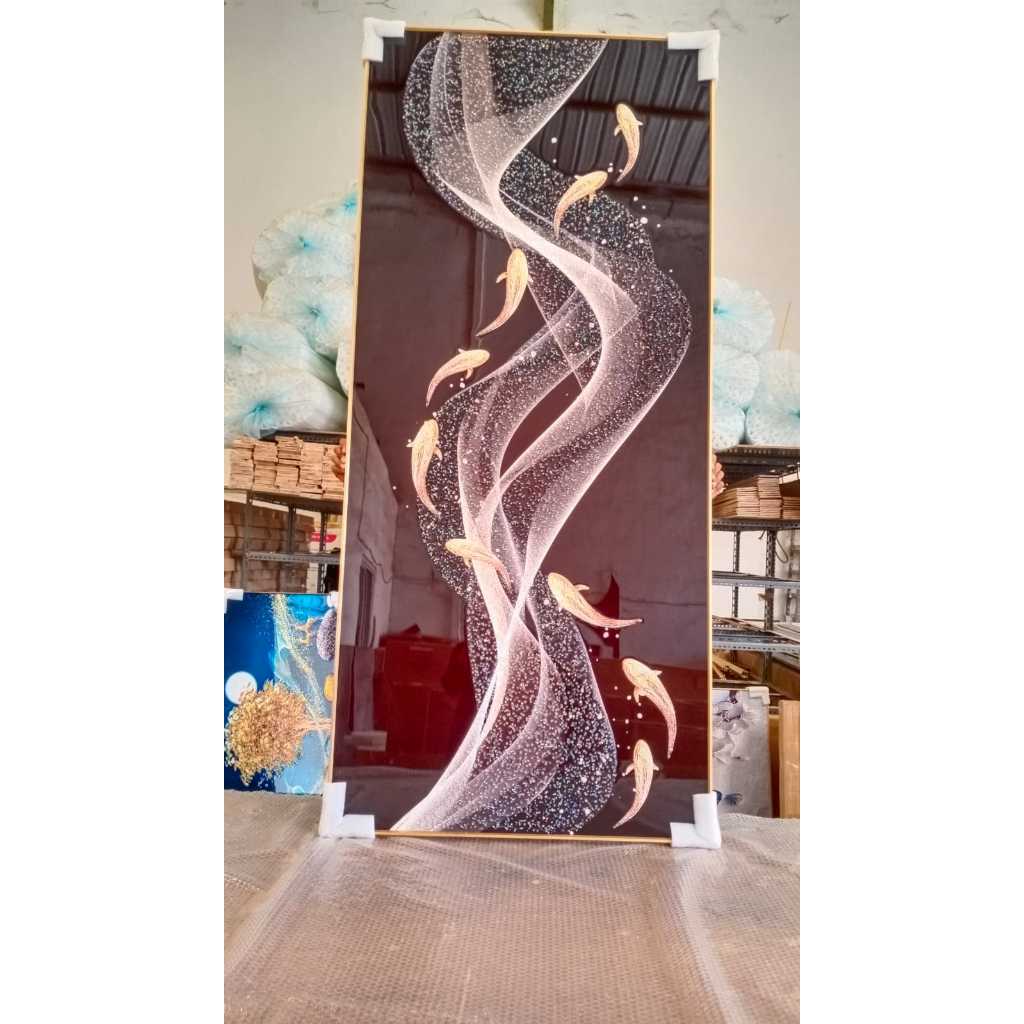 Jual Lukisan Dinding Diamond Crystal Painting 5 D Bentuk Persegi Frame ...