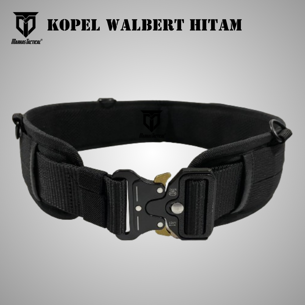 Jual Ikat pinggang pria kopel full set I Kopel Set Tactical Hitam ...