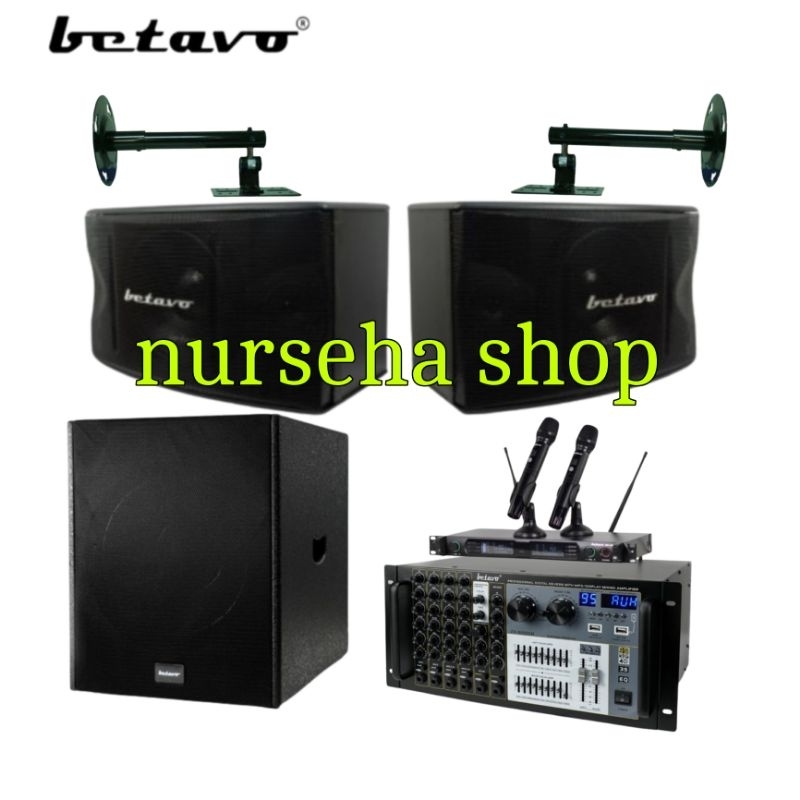 Jual Paket sound system karaoke BETAVO FULL SET ORIGINAL GARANSI RESMI ...
