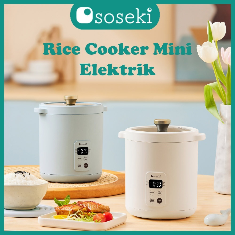 Jual SOSEKI Rice Cooker Mini 1.2 Liter / Digital Magic Com Mini Anti ...