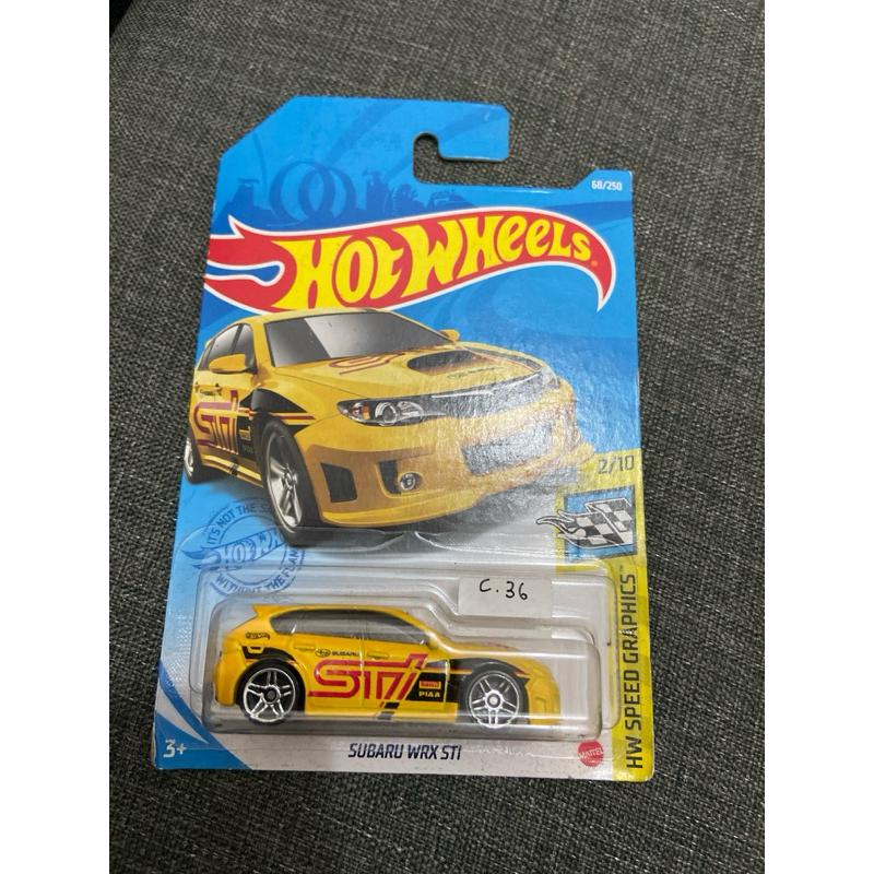 Jual Hotwheels Hot Wheels Subaru WRX STI Yellow | Shopee Indonesia