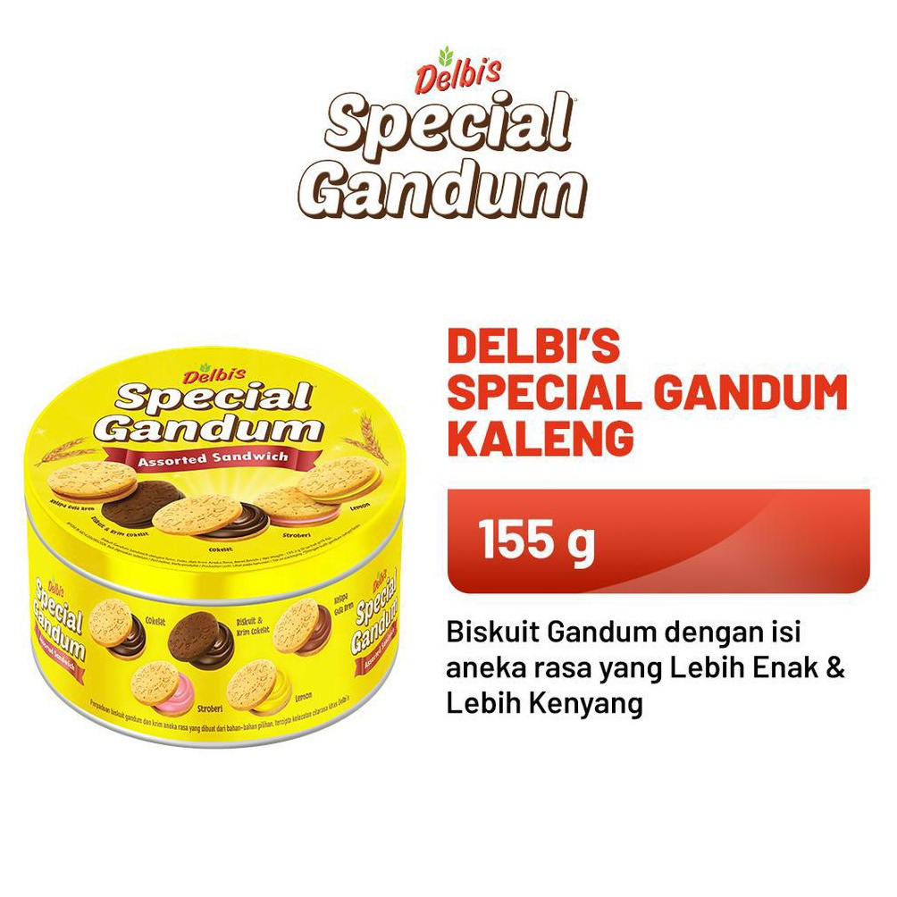 Jual Re4dy sto0ck Delbis Special Gandum Assorted Kaleng Cuci_Gudang ...