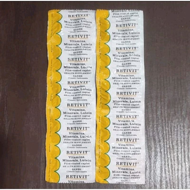 Jual RETIVIT STRIP 10 KAPLET | Shopee Indonesia