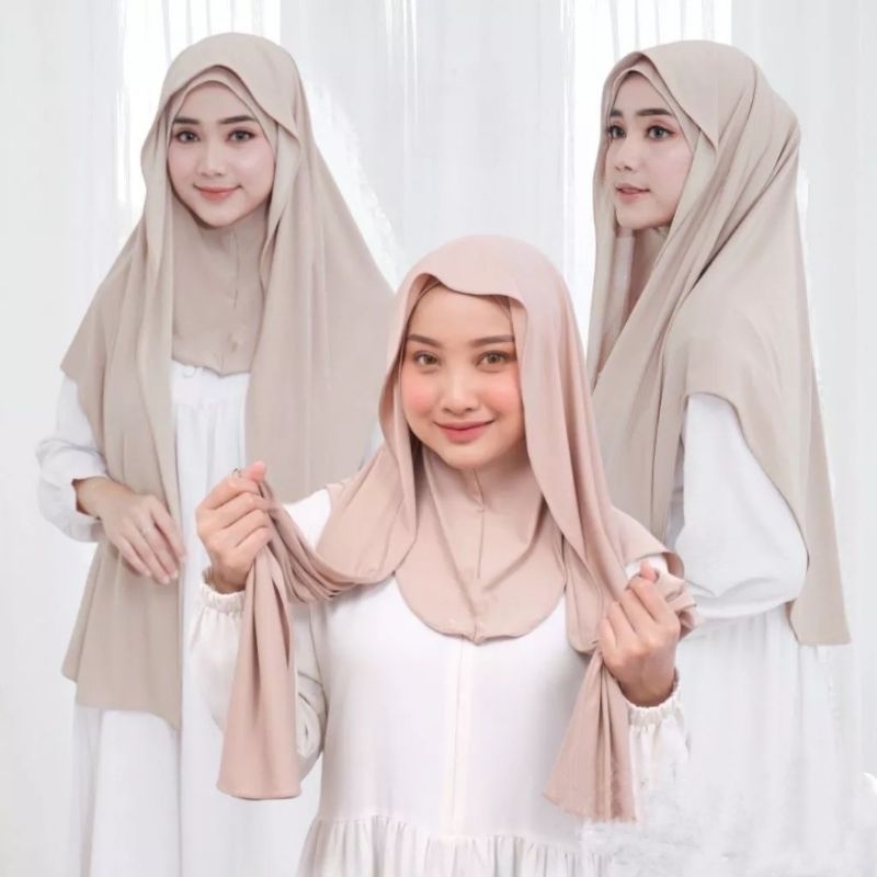 Jual HIJAB INSTAN OVAL INER TUTUP LEHER/PASHMINA INSTAN INNER TUTUP LEHER/HIJAB INSTAN | Shopee ...