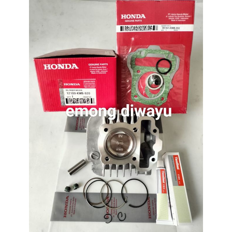 Jual BLOK SEHER KOMPLIT 4 AITM (KWB) HONDA ORIGINAL BLADE 110 LAMA/REVO FIT 110 LAMA/REVO ...