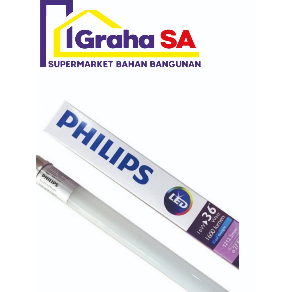 Jual PHILIPS LEDTUBE 1200MM 16W 765 T8 AP I G | Shopee Indonesia
