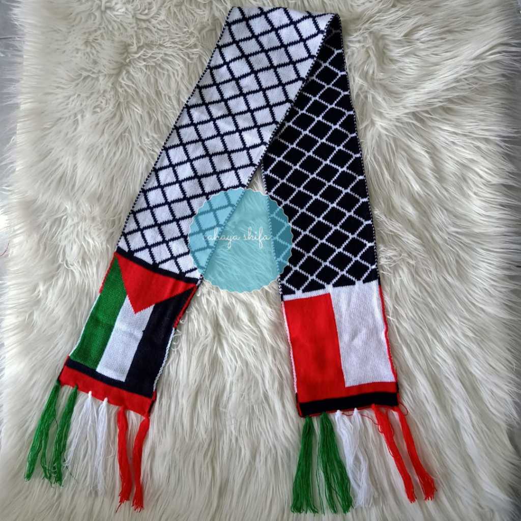 Jual syal palestine bahan premium Al - Aqsa | Shopee Indonesia