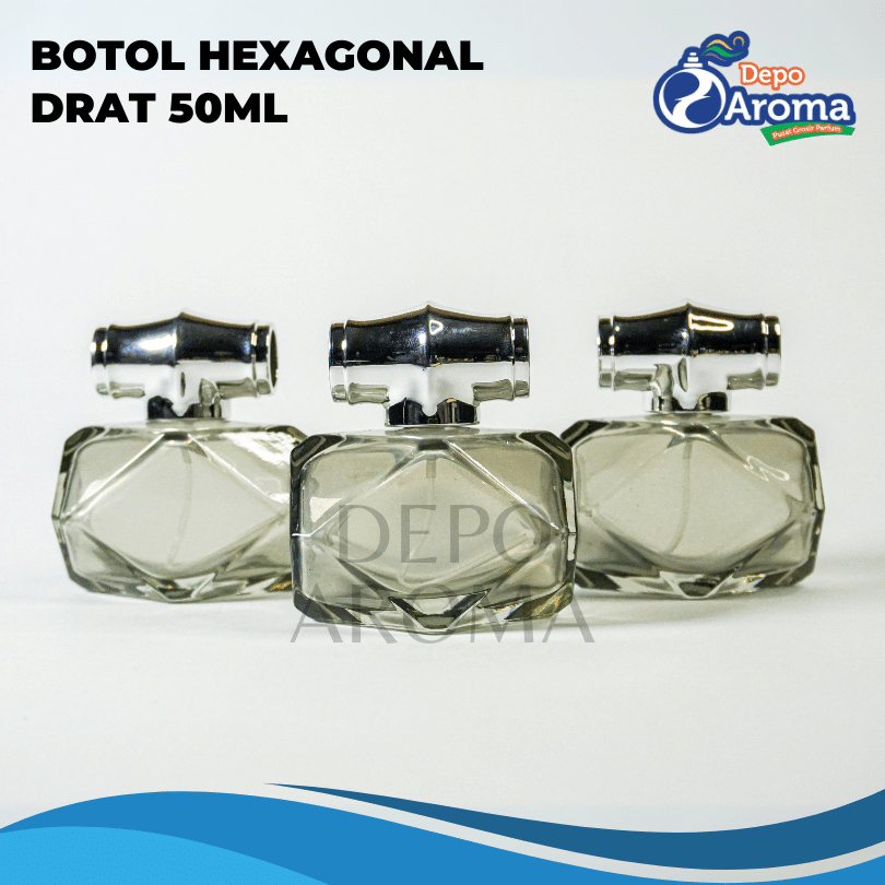 Jual Botol Parfum Hexagonal 50ml | Shopee Indonesia