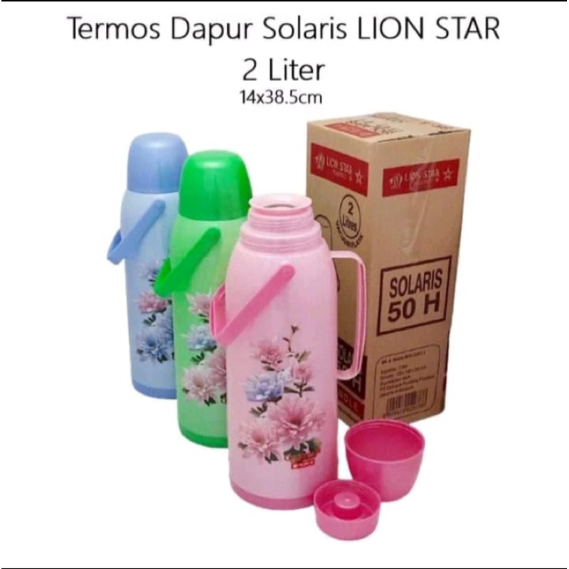 Jual TERMOS AIR PANAS SOLARIS LION STAR 2L | Shopee Indonesia