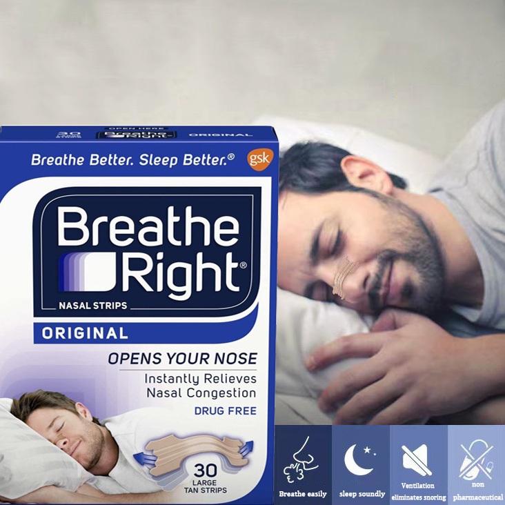Jual Breathe right nasal patch to relieve breathing long nose anti ...