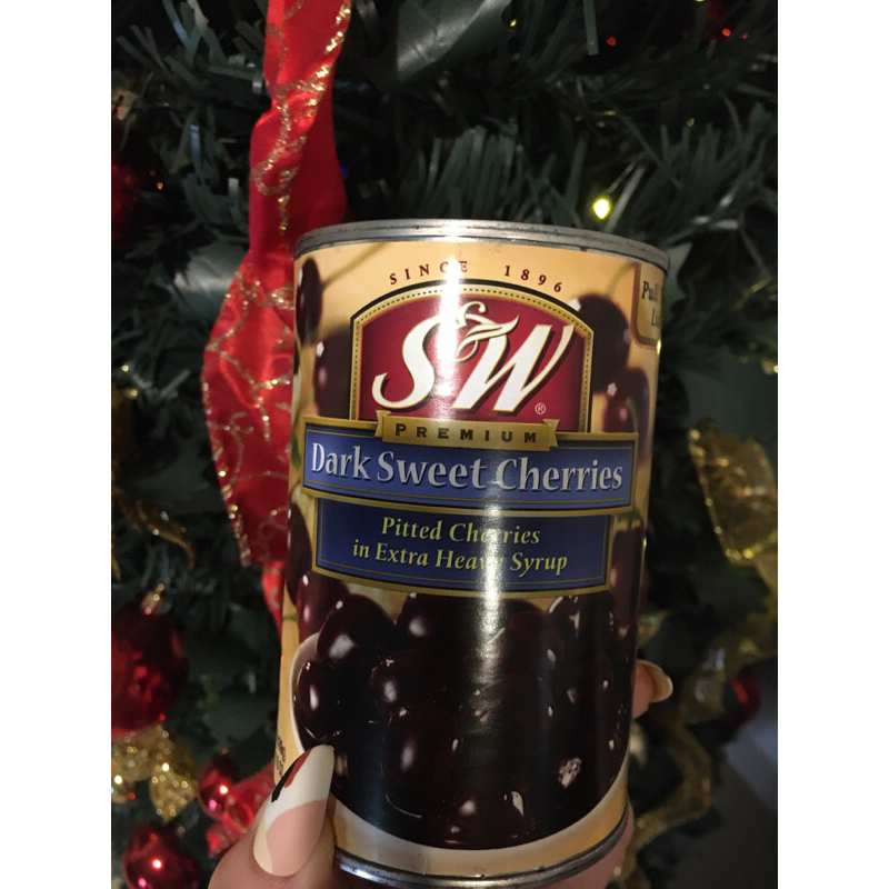 Jual Sw Premium Dark Sweet Cherries Pitted Cherry In Extra Heavy Syrup