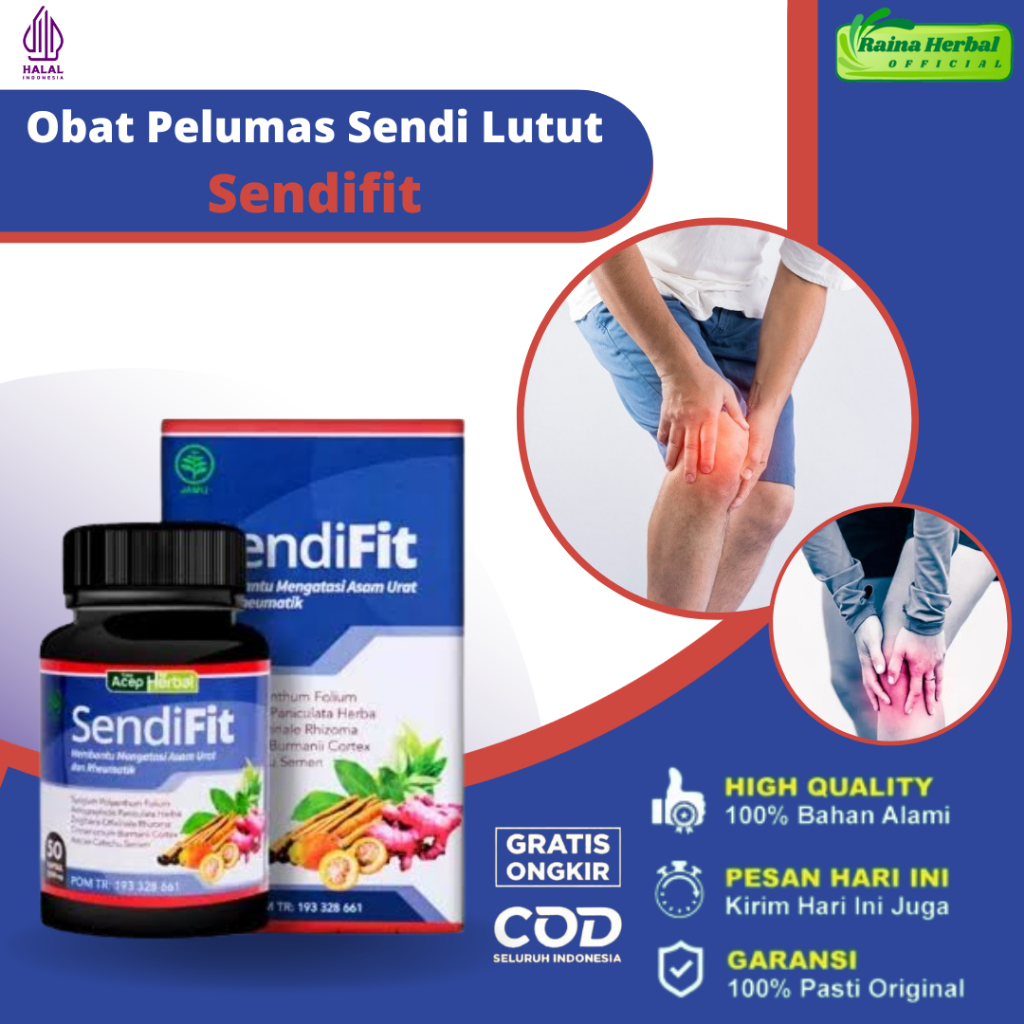 Jual Obat Pelumas Sendi Lutut Sakit Tidak Bisa Di Tekuk Pengapuran ...
