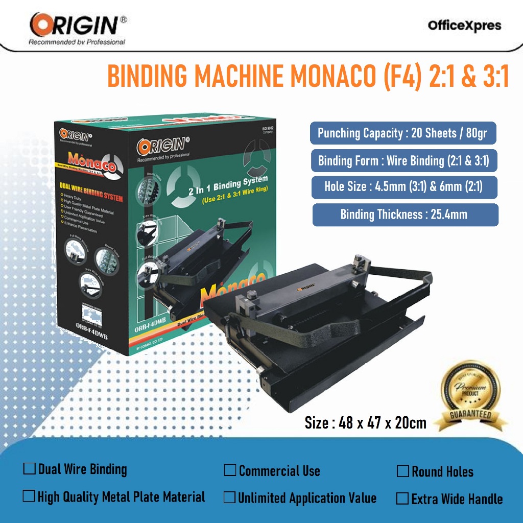 Jual Mesin Jilid Binding / Jilid Spiral Kawat Folio / Mesin Binding 2 ...
