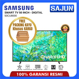 Jual Samsung Crystal 4K UHD 50CU8000 SMART TV 50 Inch UA50CU8000KXXD ...