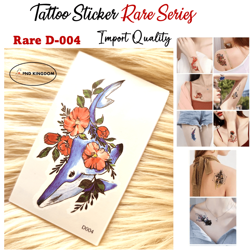 Jual [ NEW QYWA ] Tato Badan Body Tattoo Lengan Dada Punggung Tangan ...