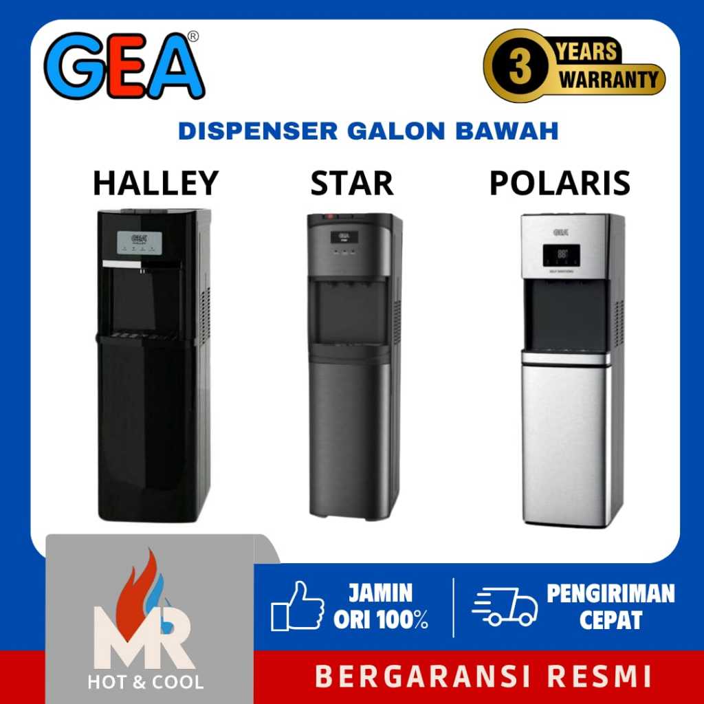 Jual GEA Polaris / GEA halley / GEA yupiter / GEA star Dispenser Galon ...