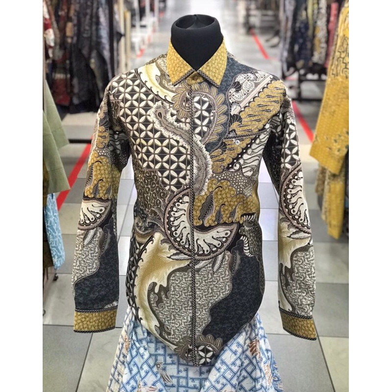 Jual NEW!! kemeja batik smock exclusive / hem smock exclusive | Shopee ...