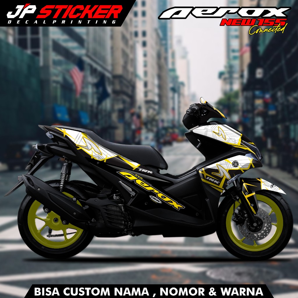 Jual Sticker Dekal AEROX 155 OLD Full body Stiker Yamaha Aerox 155 OLD ...