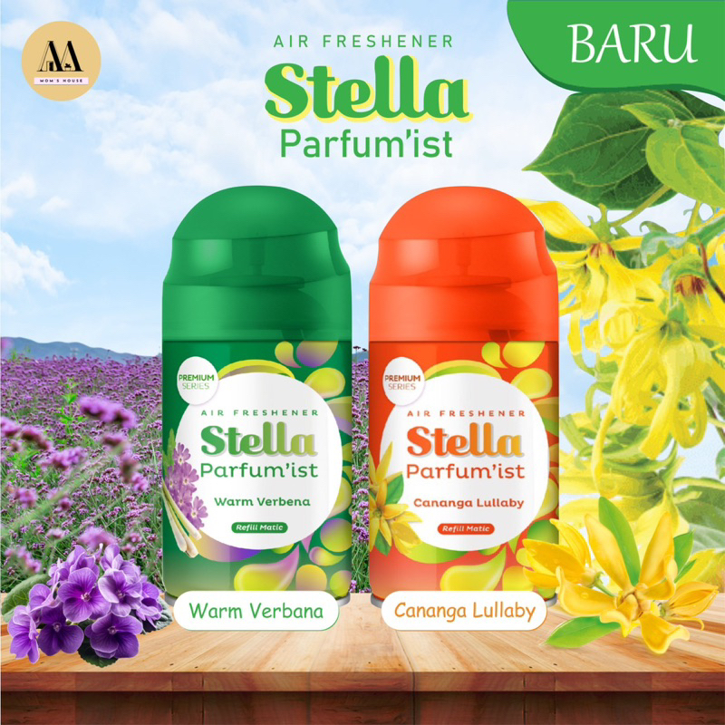 Jual Stella Matic Refill 225ml Air Freshener [ Pieces] | Shopee Indonesia