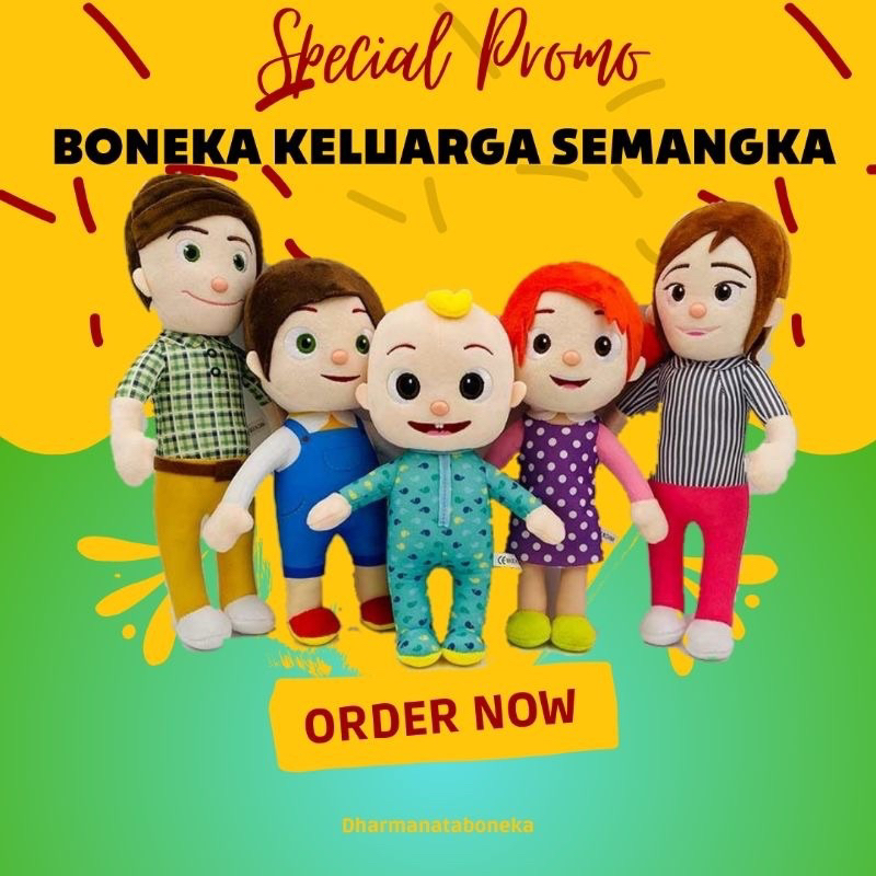 Jual Boneka Coco Melon Family lucu kualitas terbaik | Shopee Indonesia