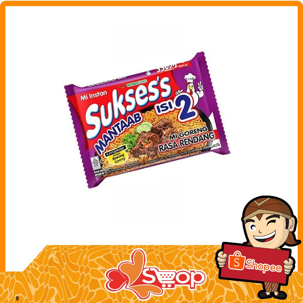 Jual SUKSES MIE ISI 2 RENDANG (ISI 5 PCS) | Shopee Indonesia