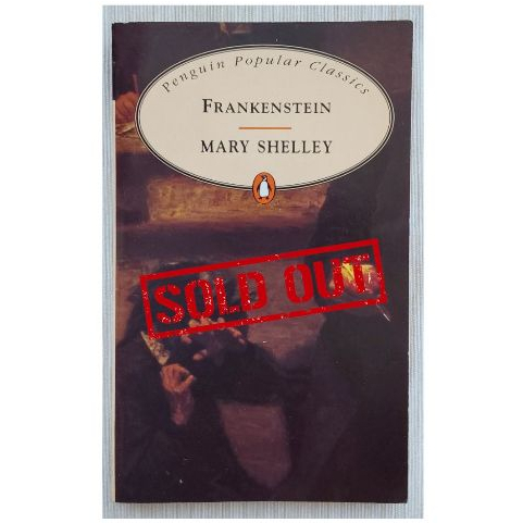 Jual PENGUIN CLASSICS EDITION - Frankenstein by Mary Shelley, 1994 ...