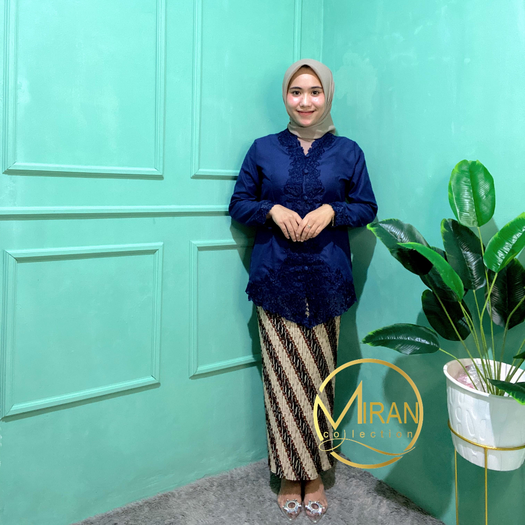 Jual Bisa COD Kebaya Encim Jumbo LD 120 130 Modern Lengan Panjang ...