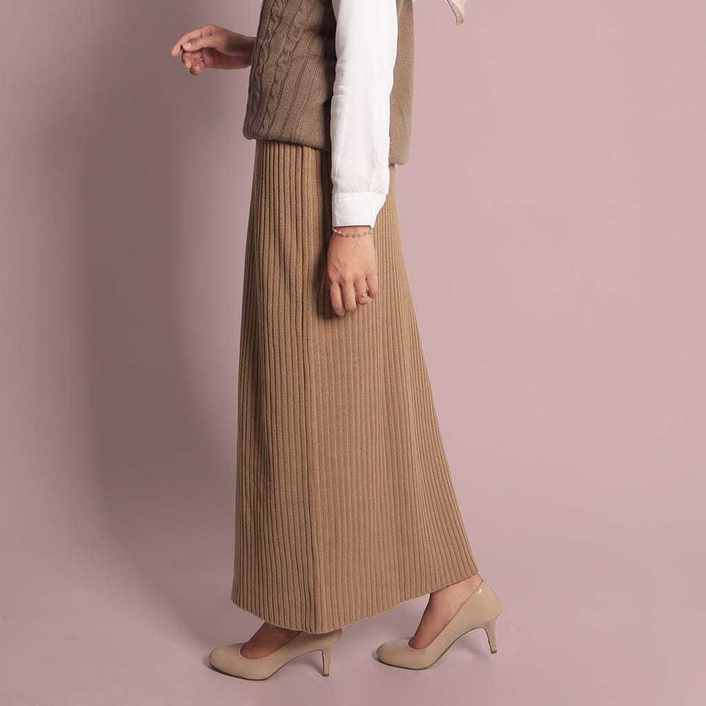 Jual Rok Span Rajut Polos Rok Span Jumbo Up BB 80kg Rok Span Kerja ...