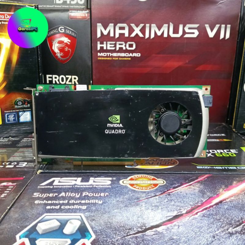 Jual VGA Card Nvidia Quadro FX 3800 1Gb 256Bit DDr3 Pci-Express ...