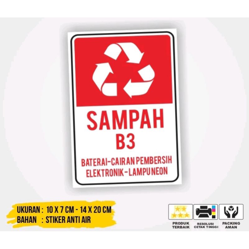 Jual Sticker label b3 | Shopee Indonesia