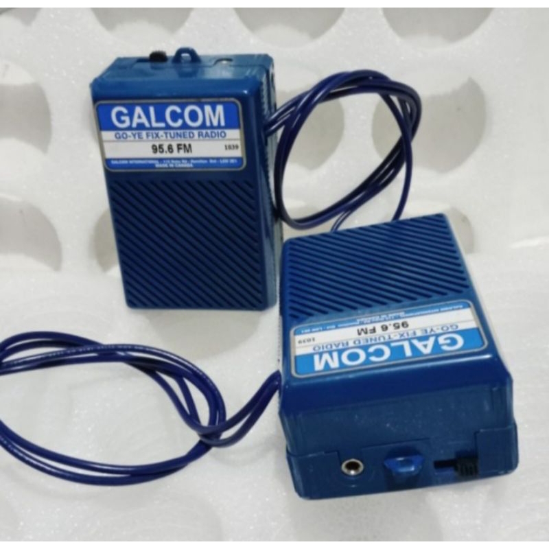 Jual GALCOM TUNET RADIO FM, RADIO JADUL COCOK DI KOLEKSI | Shopee Indonesia