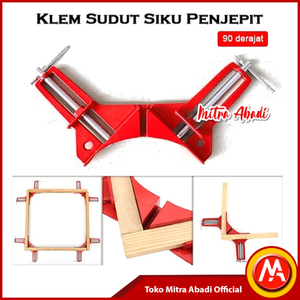 Jual Klem Sudut Siku Penjepit 90 Derajat Corner Clamp | Shopee Indonesia