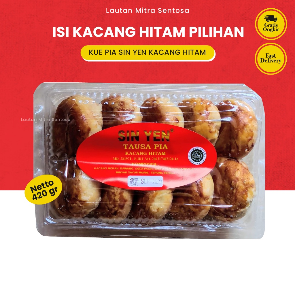 Jual KUE PIA SIN YEN TAUSA KACANG HITAM | Shopee Indonesia