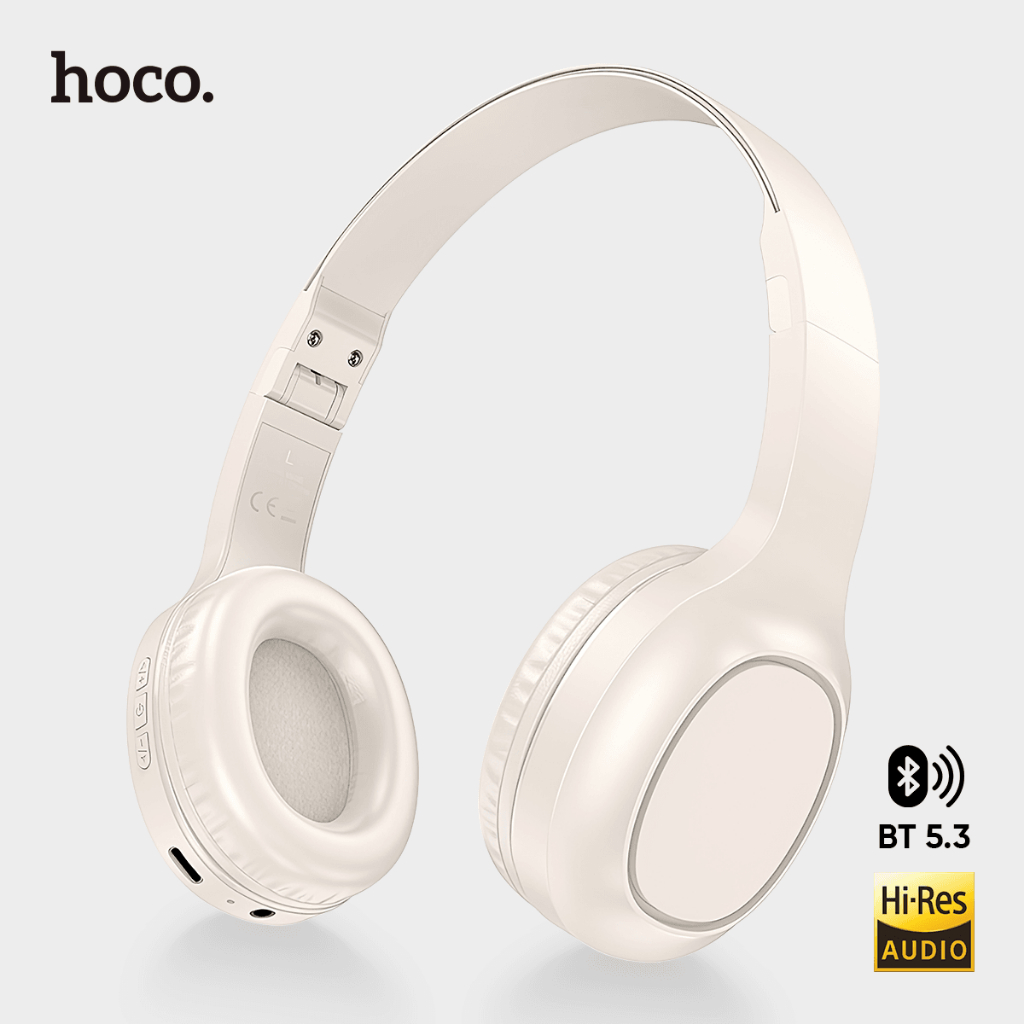 Jual Hoco Foldable Wireless Headphone Bluetooth 5.3 Earphone Headset ...