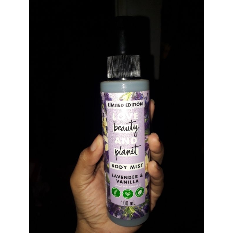 Jual Love Beauty And Planet Body Mist Limited Edition | Shopee Indonesia