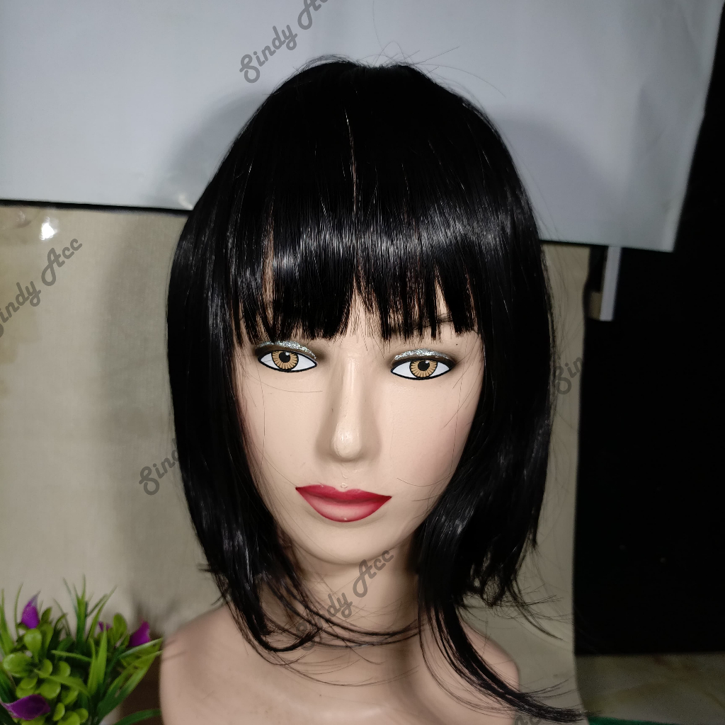 Jual WIG Bob / Wig poni Pendek / Rambut palsu bob murah / Wig bob ...