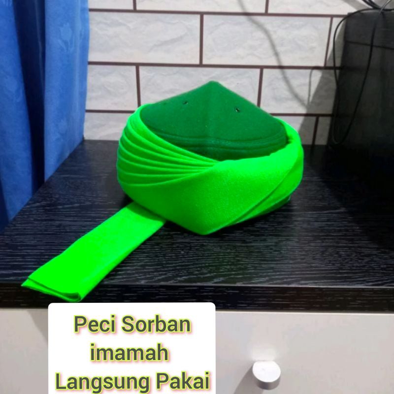 Jual PECI IMAMAH BUNTUT 4 TINGKAT SORBAN PERMANEN ANAK & DEWASA ...
