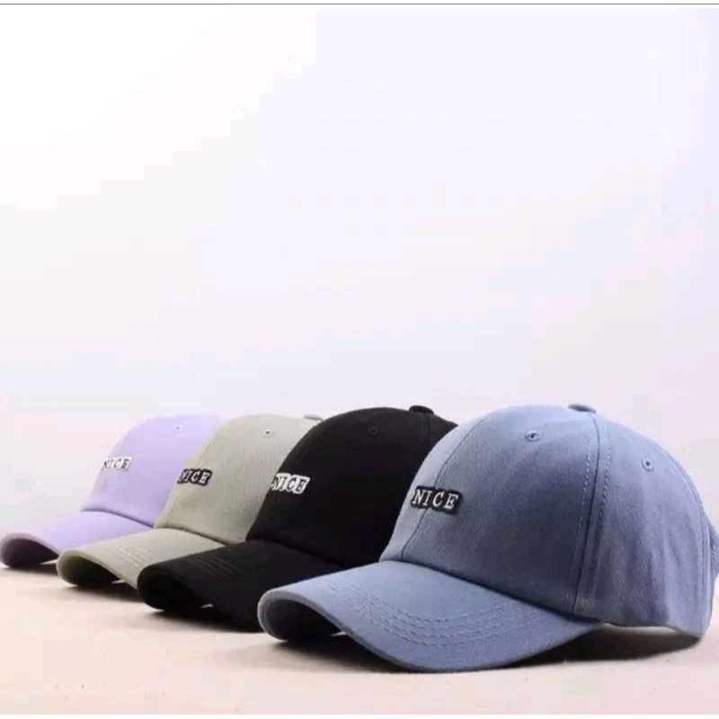 Jual PROMO TOPI BASEBALL NICE BERKUALITAS PRIA WANITA DEWASA TERMURAH ...