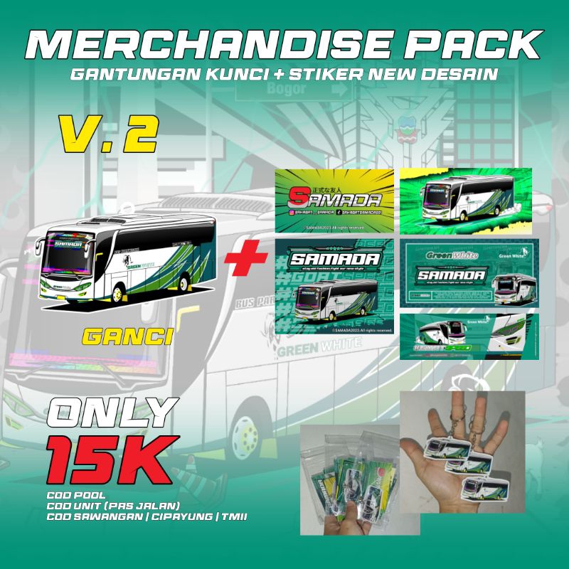 Jual Merchandise Pack Ganci "SAMADA" V2 | Shopee Indonesia