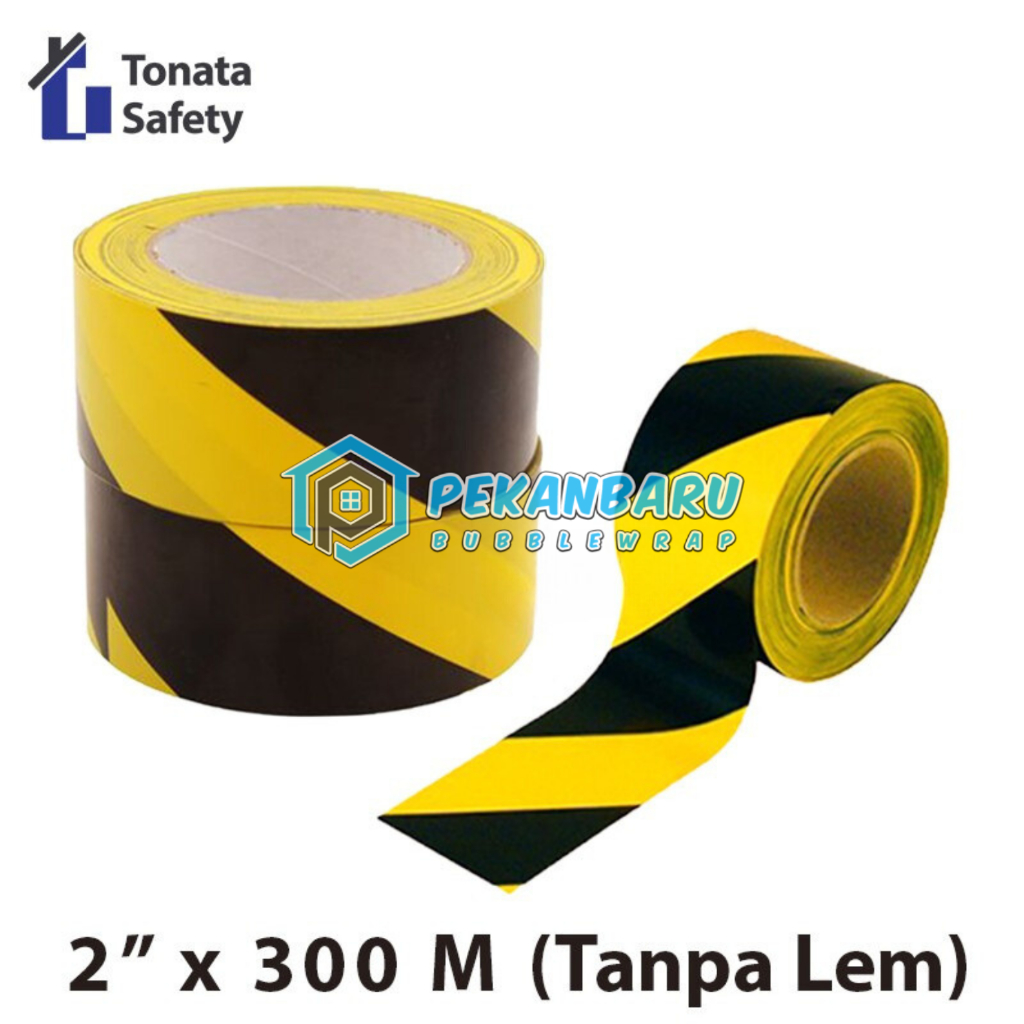 Jual Police Line Kuning Hitam / Garis Polisi 2 Inchi x 300 Meter ...