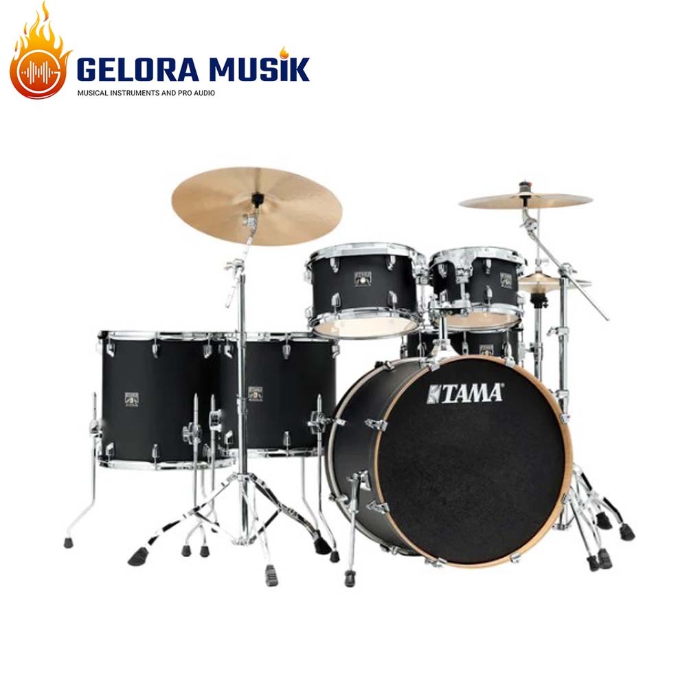 Jual Drum Set Tama Superstar Classic Maple Limited Edt CL62RS-FBK ...