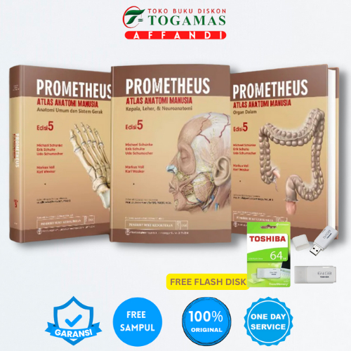 Jual PROMETHEUS ATLAS ANATOMI MANUSIA EDISI 05 - MICHAEL SCHUNKE , ERIK ...