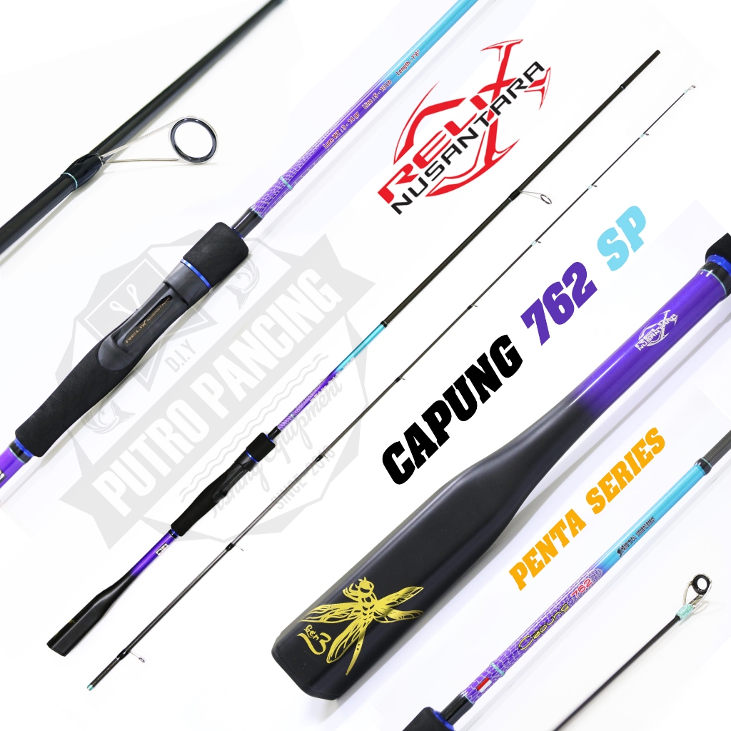 Jual Rod Joran Capung 762 UL Penta 5-10lb Spinning Relix Nusantara ...