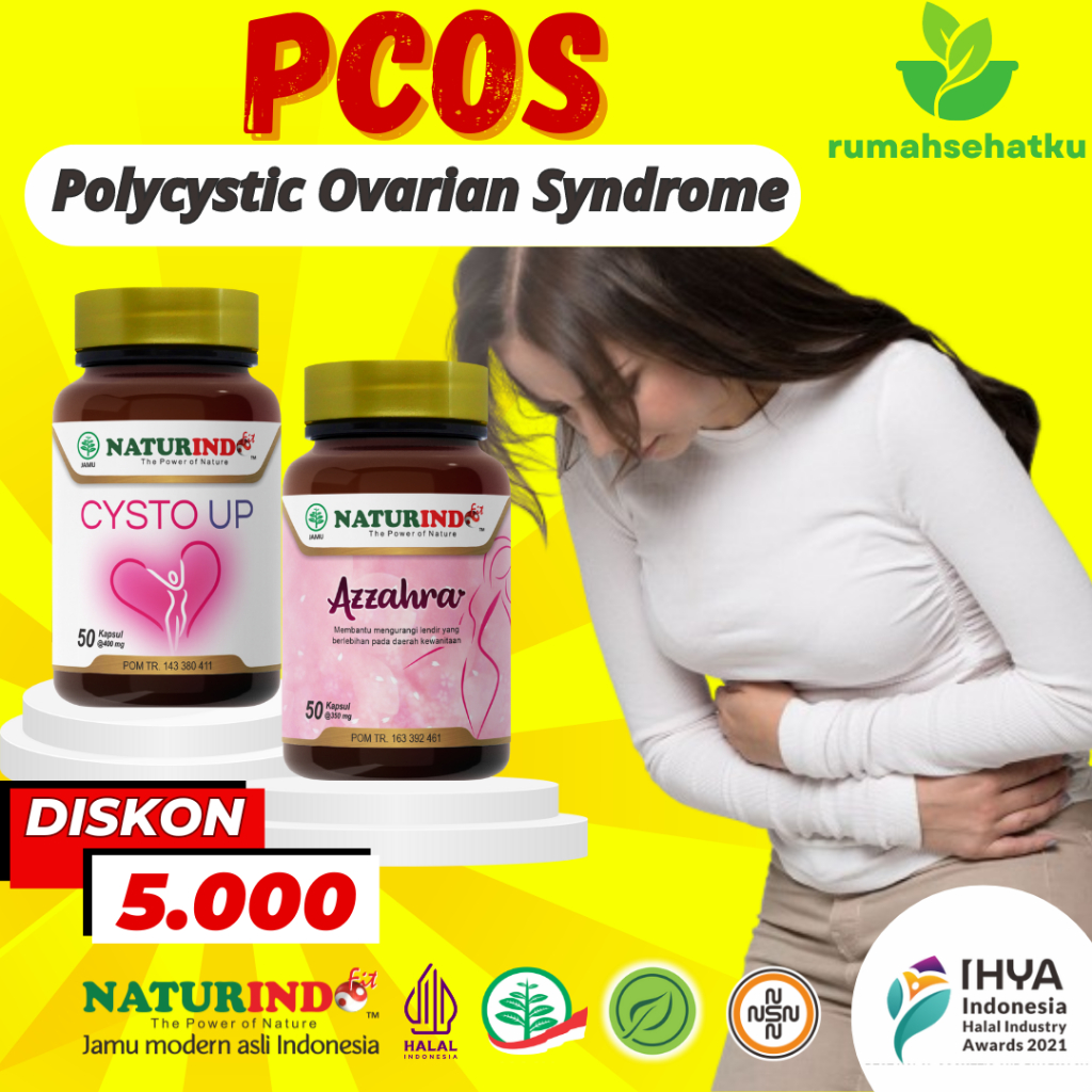 Jual Obat Herbal PCOS Paling Ampuh Polycystic Ovarian Syndrome Sindrom ...