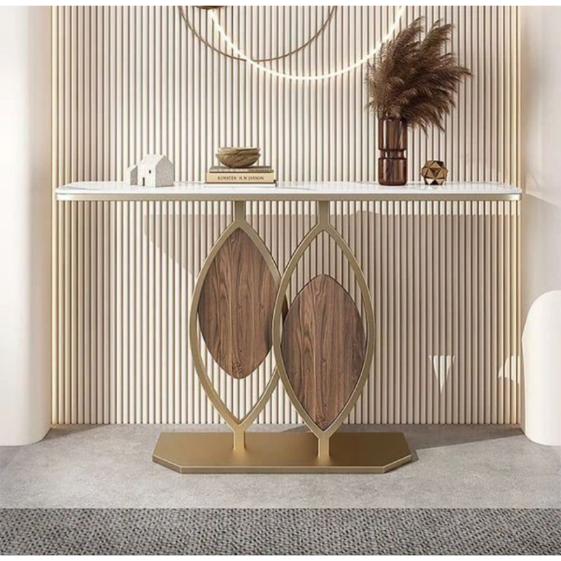 Jual Meja console marmer kaki motif daun | Shopee Indonesia
