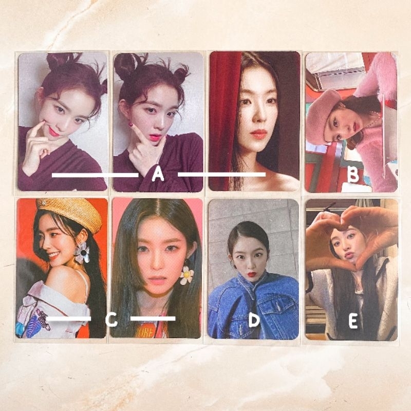 Jual photocard red velvet irene rookie smcu summer magic monster feel ...