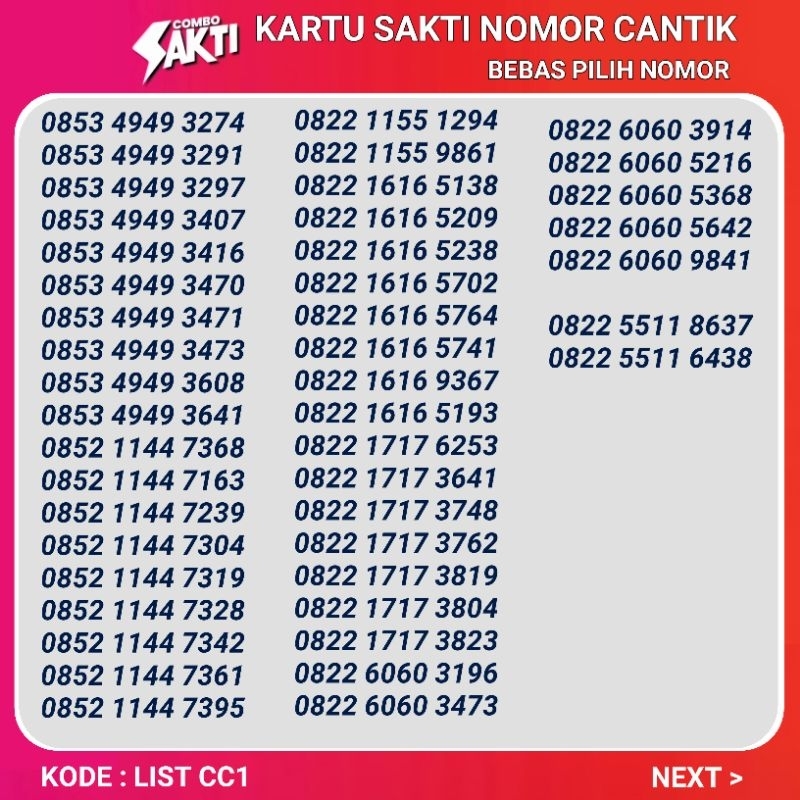 Jual Nomor Cantik Kartu Sakti Telkomsel 25GB Combo Paket Internet Telkomsel Telpon SMS AS ...