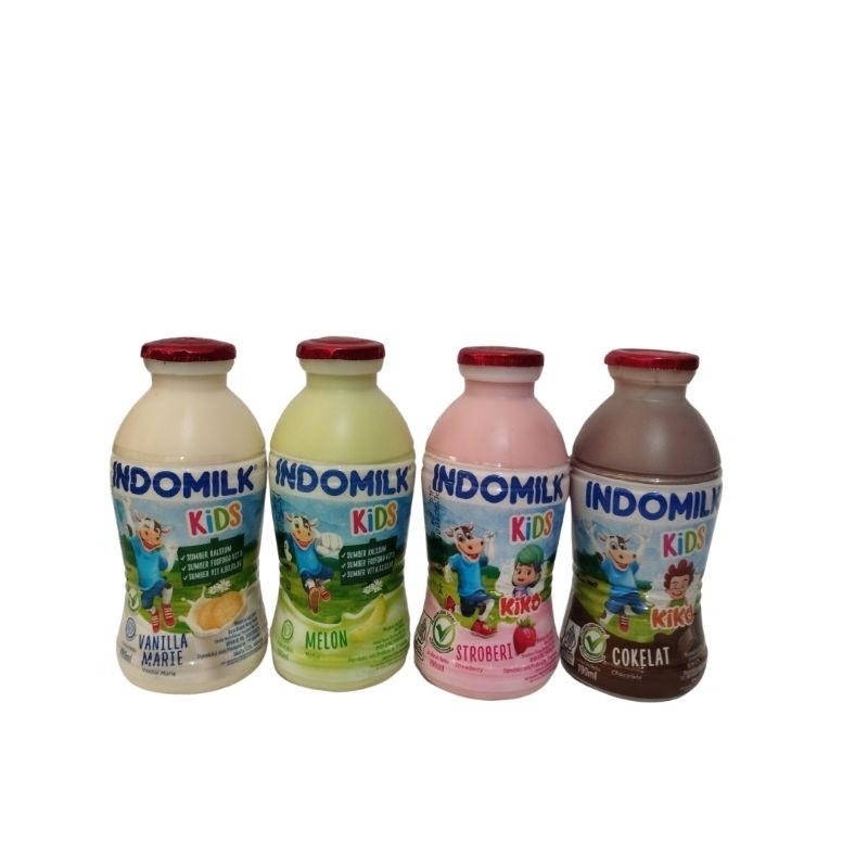 Jual Indomilk Kids Botol ~ Netto 190 ml | Shopee Indonesia