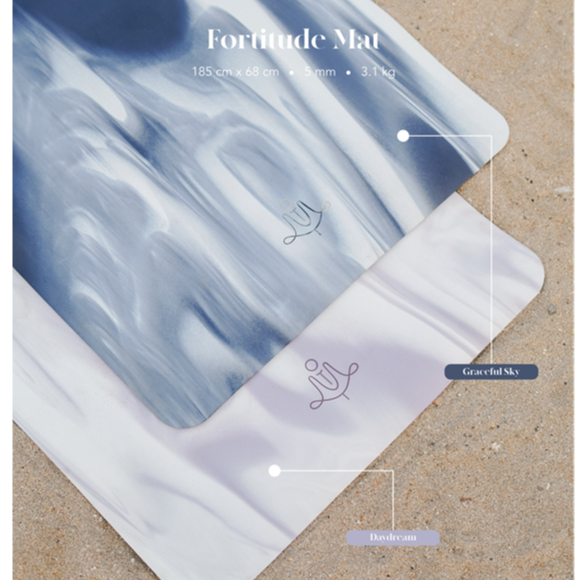 Jual theminimalistyogi | the fortitude mat 5mm | Shopee Indonesia